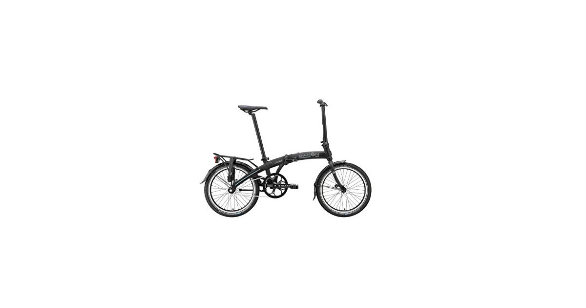 Dahon Single Speed Mu UNO Faltrad, Schwarz, 20 Zoll