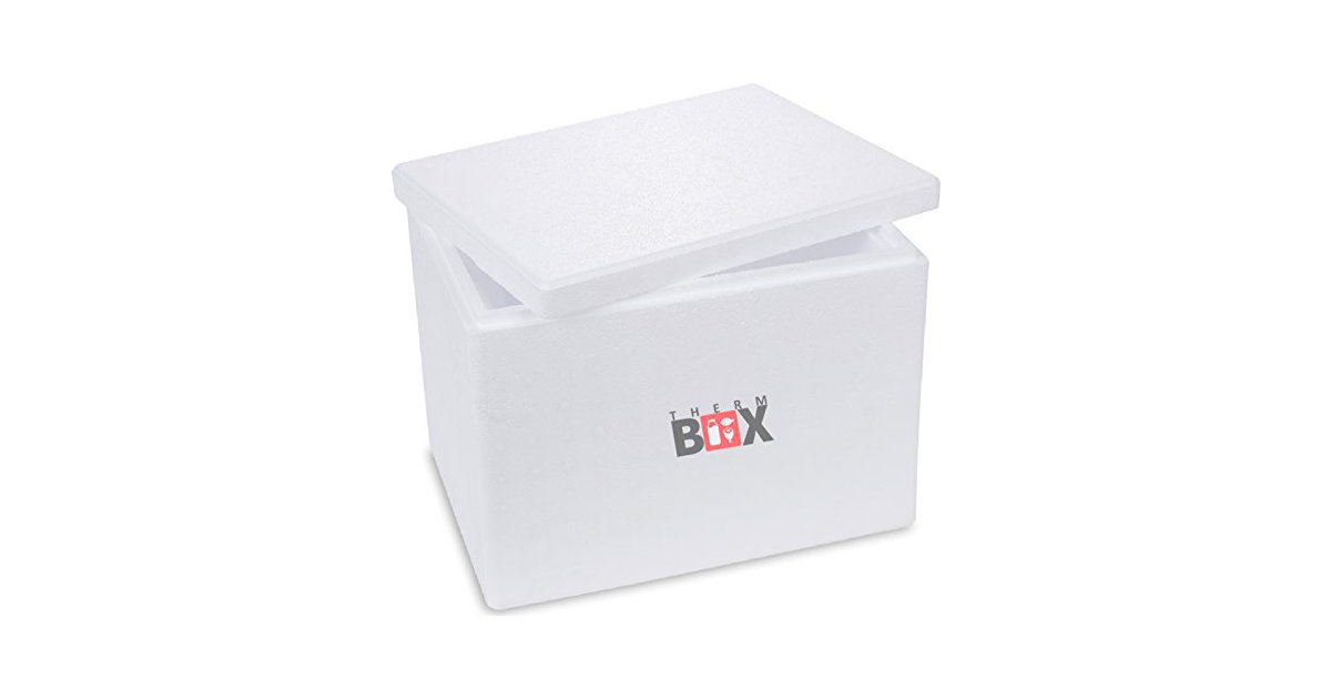 THERM BOX Styroporbox mit Deckel - Thermobox für Essen & Getränke ...