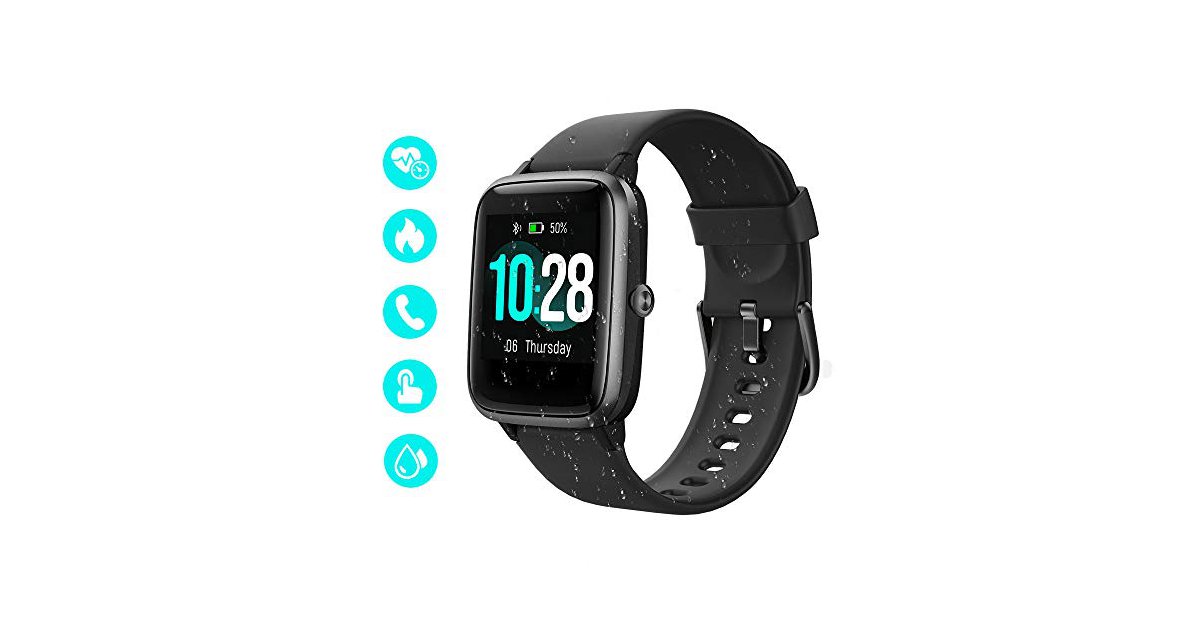 BYTTRON Smart Watch, wasserdichter Smartwatch bunter Fitness Tracker ...