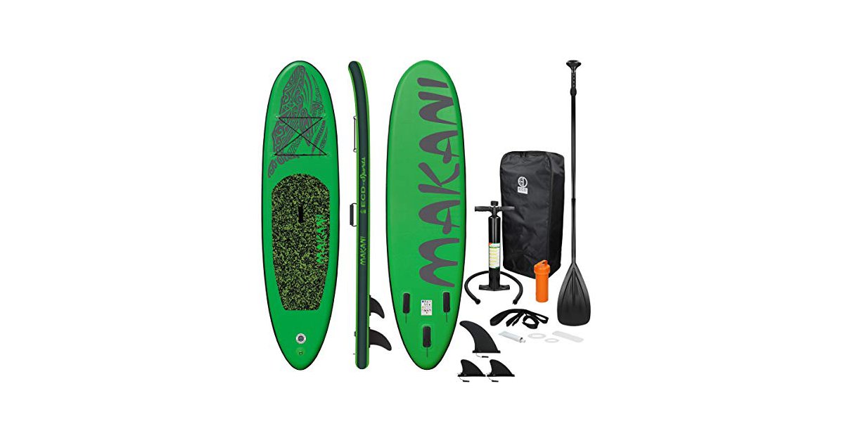 ECD Germany Aufblasbares Stand Up Paddle Board Makani | 320 x 82 x 15 ...