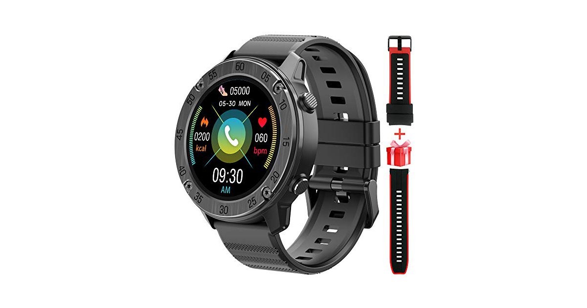 Blackview X5 Smartwatch Männer, Smart Armbanduhr Herren Fitness Tracker ...