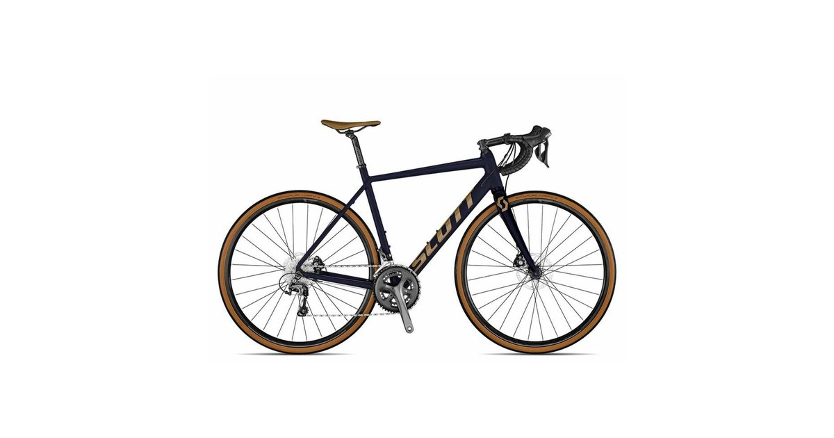Scott Speedster 20 Disc stellar blue/mustang brown 2021 28"; Diamant