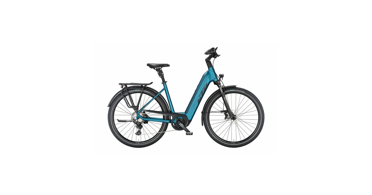 KTM MACINA STYLE 730 vital blue matt (black+silver) 2023 28"; 750 Wh Wave