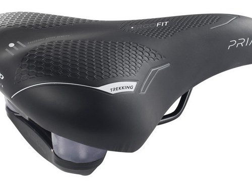 SELLE BASSANO SELLE BASSANO Sattel Prima Trekking Uni Elastomere (Schwarz)