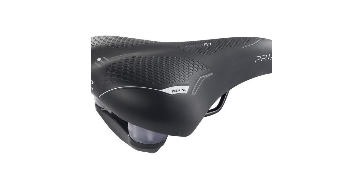 SELLE BASSANO SELLE BASSANO Sattel Prima Trekking Uni Elastomere (Schwarz)