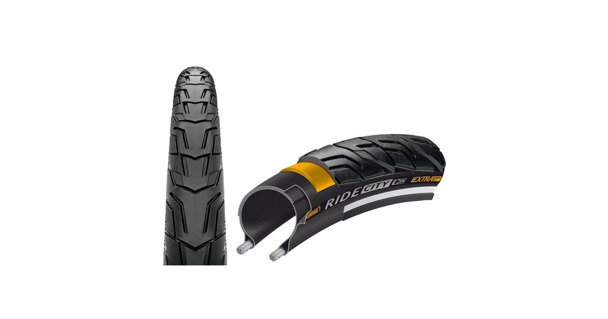 Continental Starrer Reifen reflex Ride City