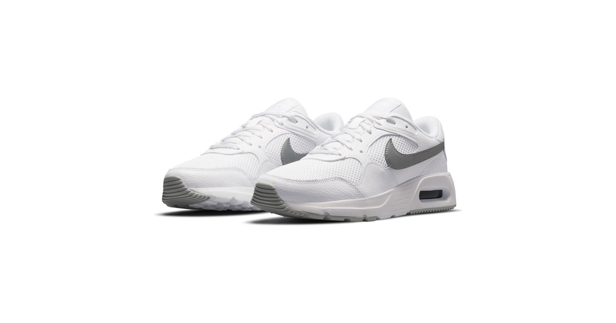 NIKE SPORTSWEAR Air Max SC Sneaker Damen white/mtlc platinum-pure plati 39
