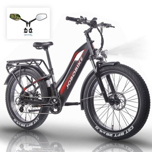 Jobobike E-Bike All-Terrain-Rad mit dicken Reifen Robin, 26 Zoll E ...