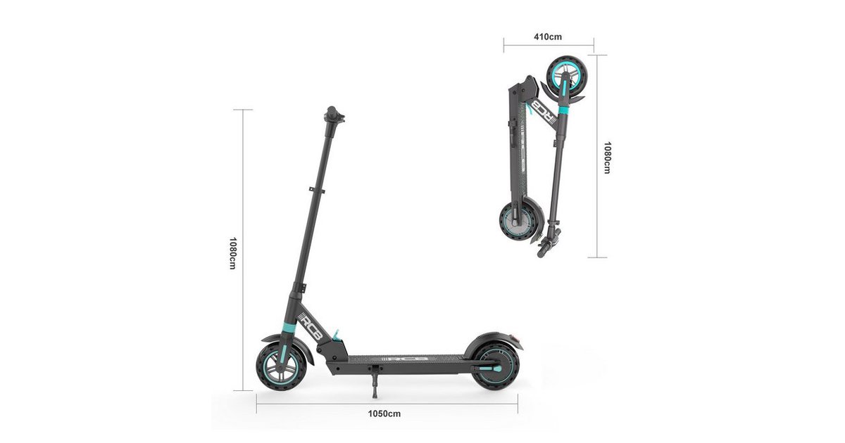 Rcb Miniscooter R13 Jugend-E-roller 12-18 Jahre E-Scooter für ...