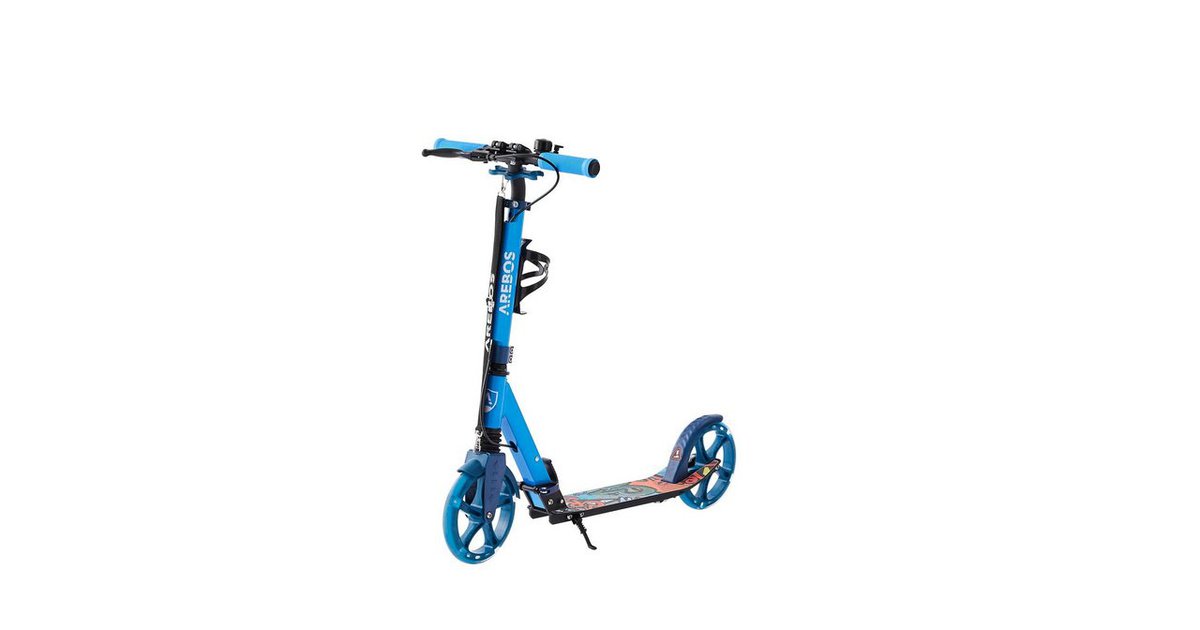 Arebos Tretroller Cityroller Tretroller mit LED Reifen ...