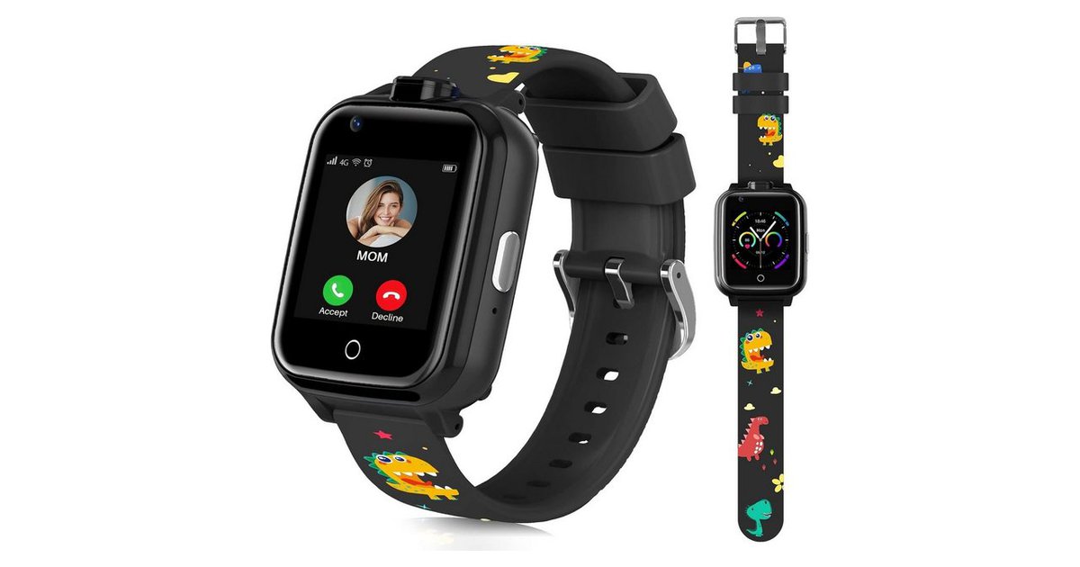 Livego Smartwatch (Android, iOS), mit GPS-Tracker und Anrufen, HD ...