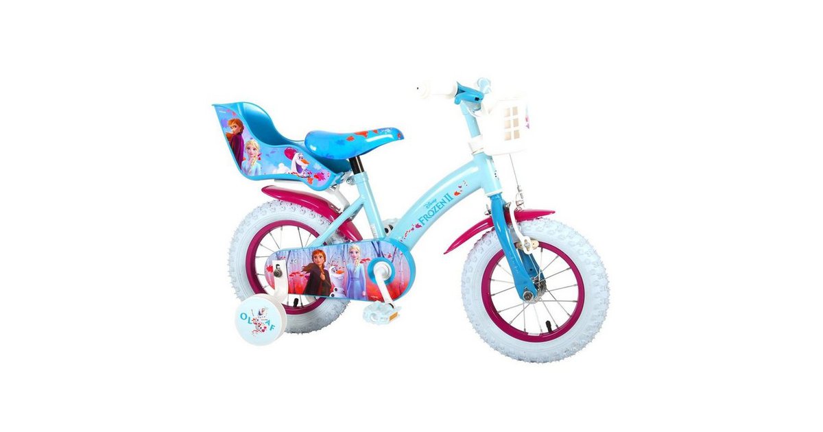 Volare Kinderfahrrad 12 Zoll Kinder Fahrrad Mädchen Rad Frozen ...