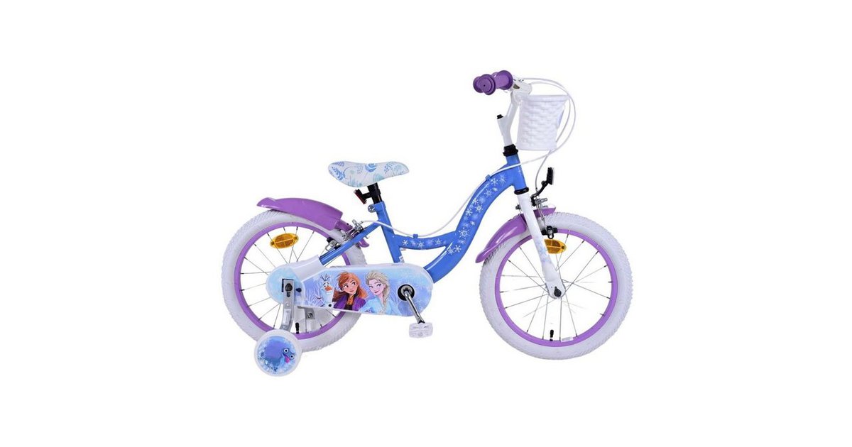Volare Kinderfahrrad 16 Zoll Kinder Mädchen Fahrrad Rad Frozen 2 ...