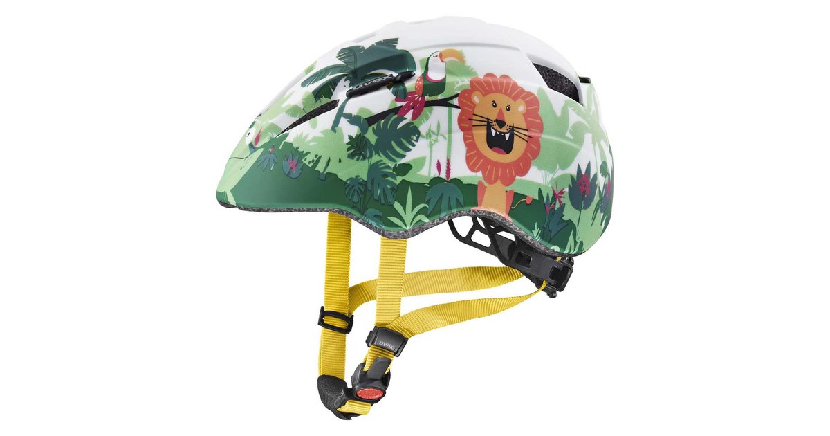 Uvex Kid 2 CC Safari Kinder Fahrrad Helm Gr. 46-52cm matt grün 2025