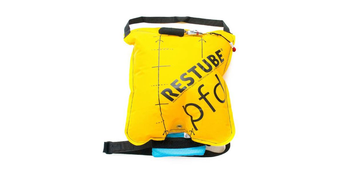 Restube PFD Rettungsboje die kleinste und leicht aufblasbare Schwimmweste