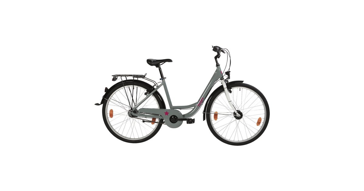 Bellini Resi 7 Jugendfahrrad Grau Modell 2023