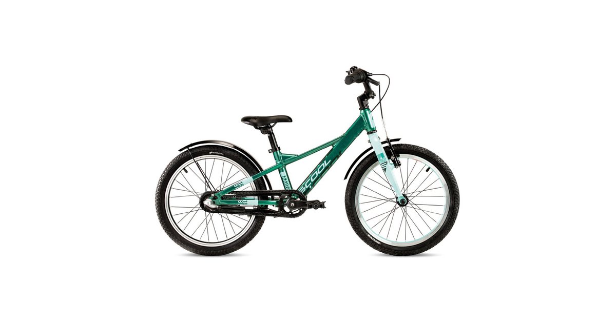 S'cool XXlite Evo 18 Kinderfahrrad Grün Modell 2021