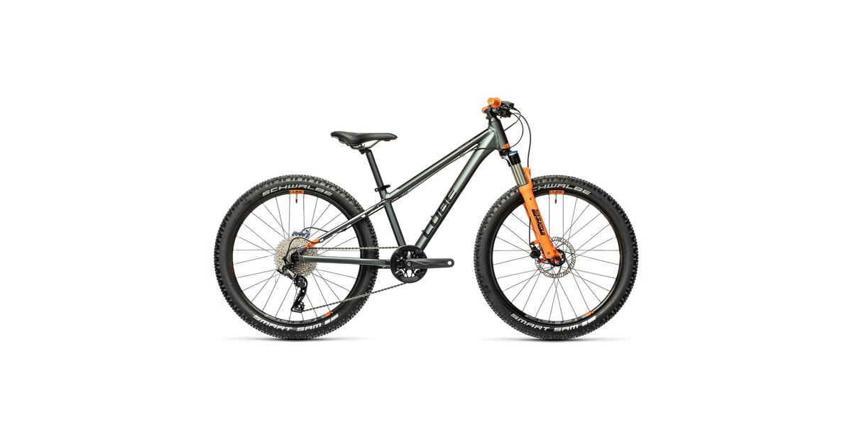 Cube Reaction 240 TM Kinderfahrrad Grau Modell 2022