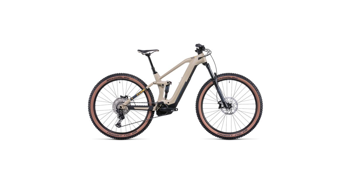 Cube Stereo Hybrid 140 HPC Race 625 E-Bike Beige Modell 2022