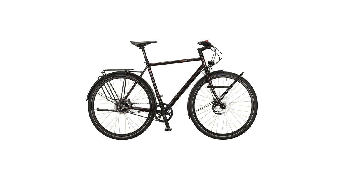 VSF Fahrradmanufaktur T-1987 Rohloff Disc Gates Citybike Rot Modell 2022