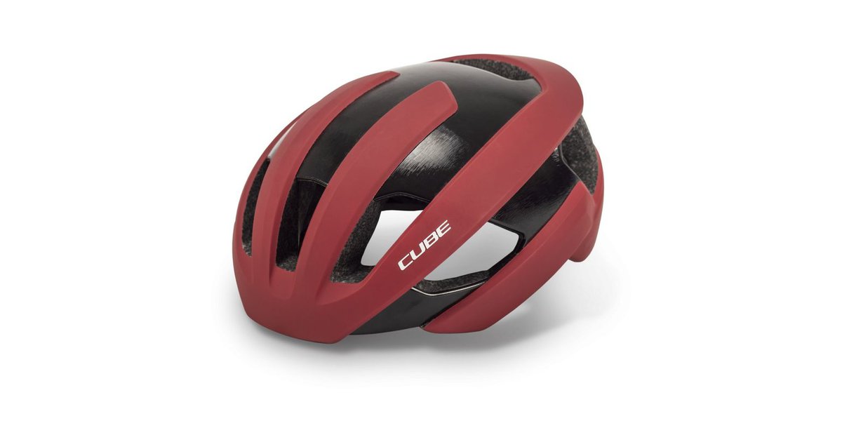 Cube Helm HERON Rot Modell 2024