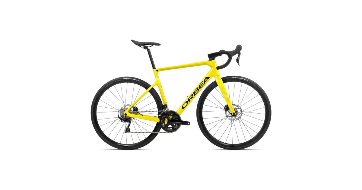 Orbea Orca M30 Rennrad Gelb Modell 2023