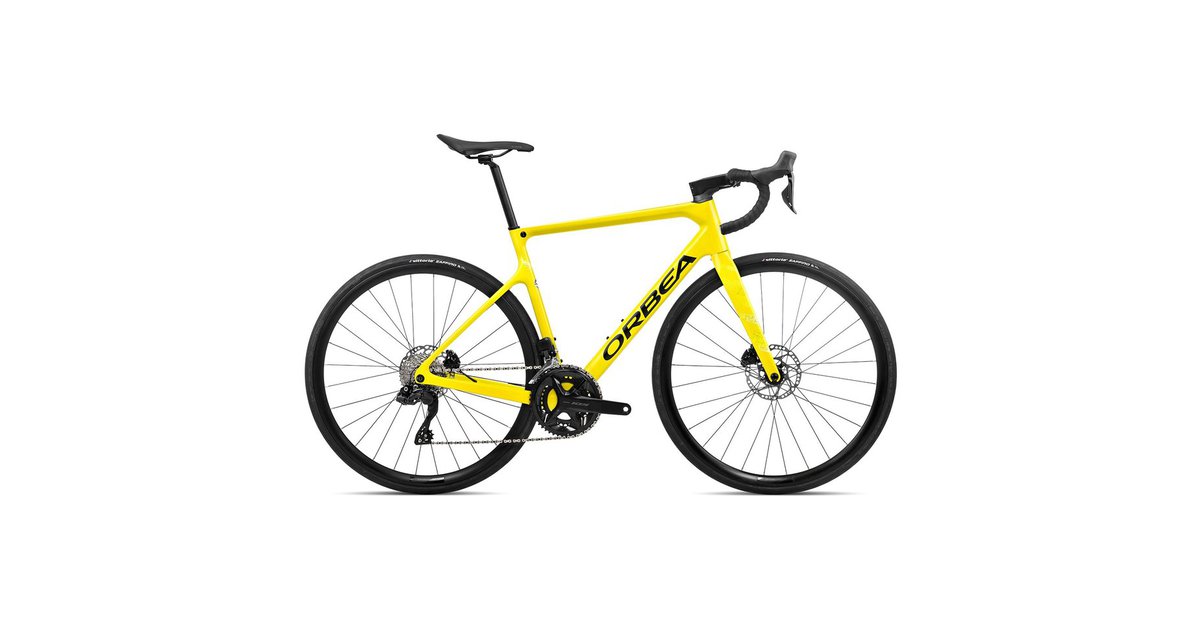 Orbea Orca M30i Rennrad Gelb Modell 2023