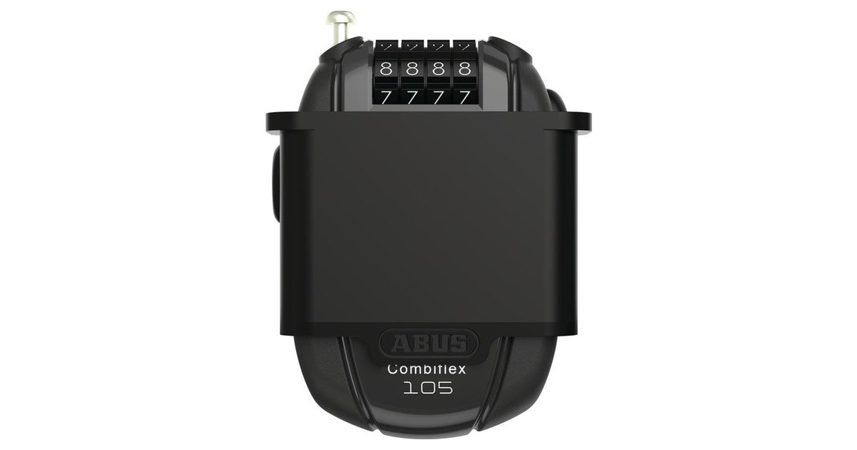 Abus Combiflex Rest 105+ CHR Kabelschloss Schwarz Modell 2023
