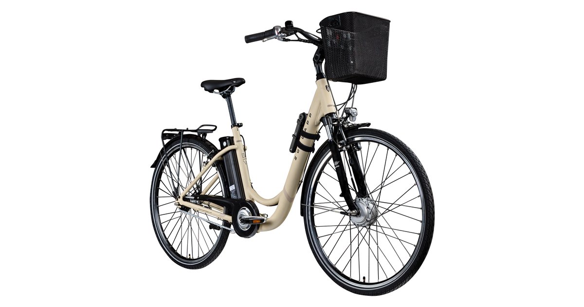 Zündapp Z517 E Bike Damenfahrrad mit Schloss 28 Zoll 155 - 190 cm mit 7 ...