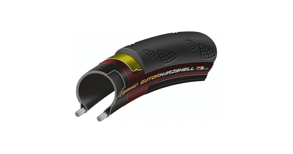 Continental Gator Hardshell 700x25C DuraSkin Schwarz Modell 2024