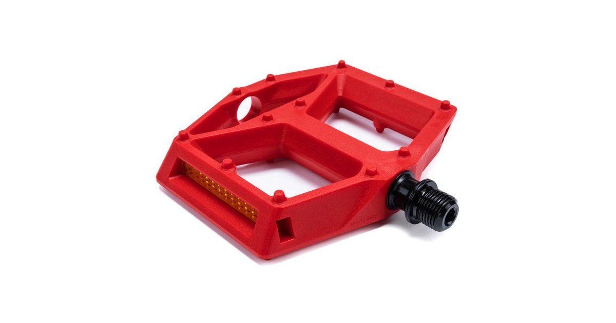 Cube Pedale FLAT C2-ZP R Rot Modell 2024