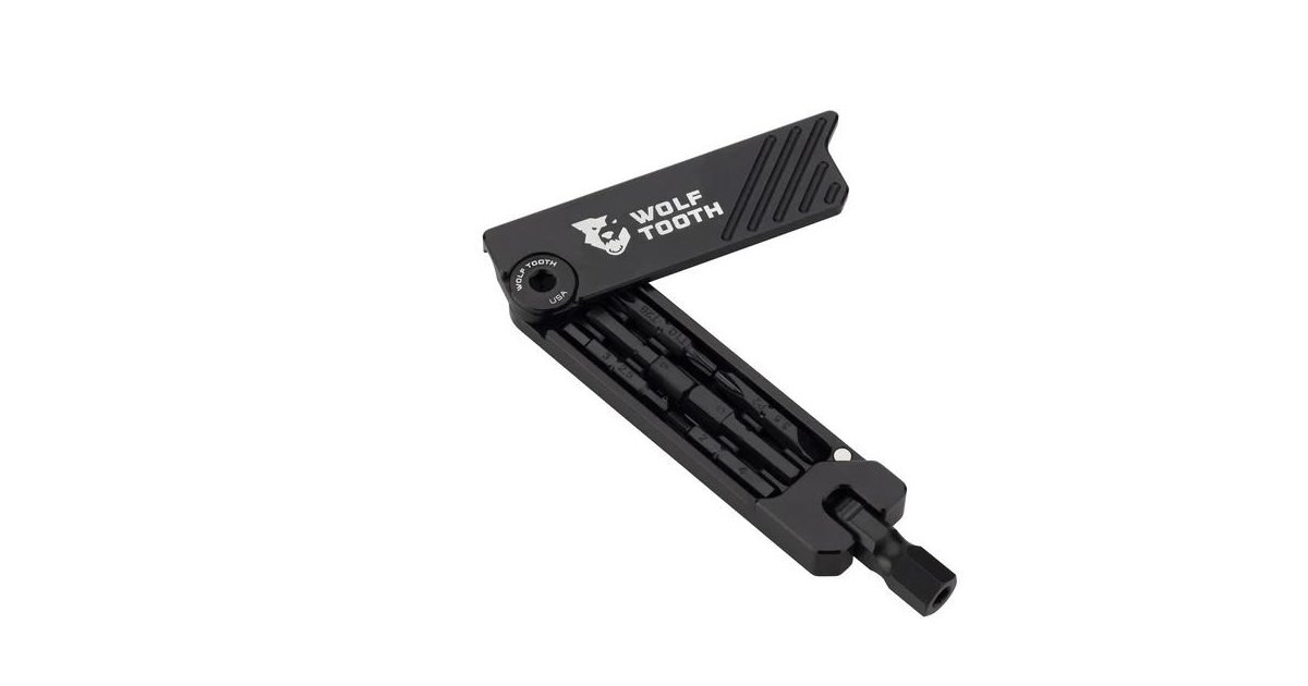 Wolftooth 6-Bit Hex Wrench Multitool Schwarz Modell 2024