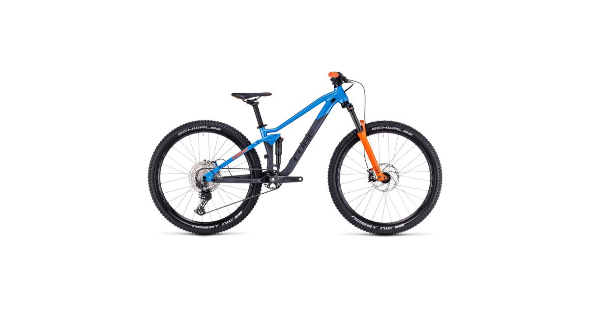 Cube Stereo 120 Rookie Jugendfahrrad Blau Modell 2024