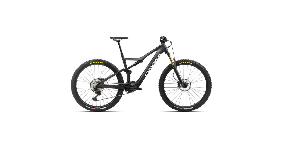 Orbea Rise M15 - Range Extender - Fox Kashima E-Bike Schwarz Modell 2023