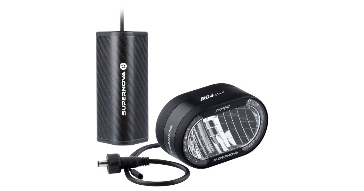 Supernova B54 MAX Akku-Scheinwerfer 5 W Schwarz Modell 2024
