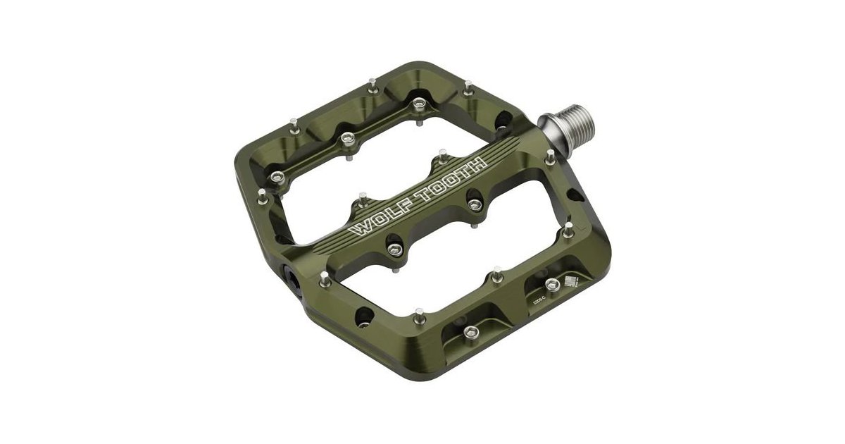Wolftooth Waveform Plattform Pedale - large Grün Modell 2024
