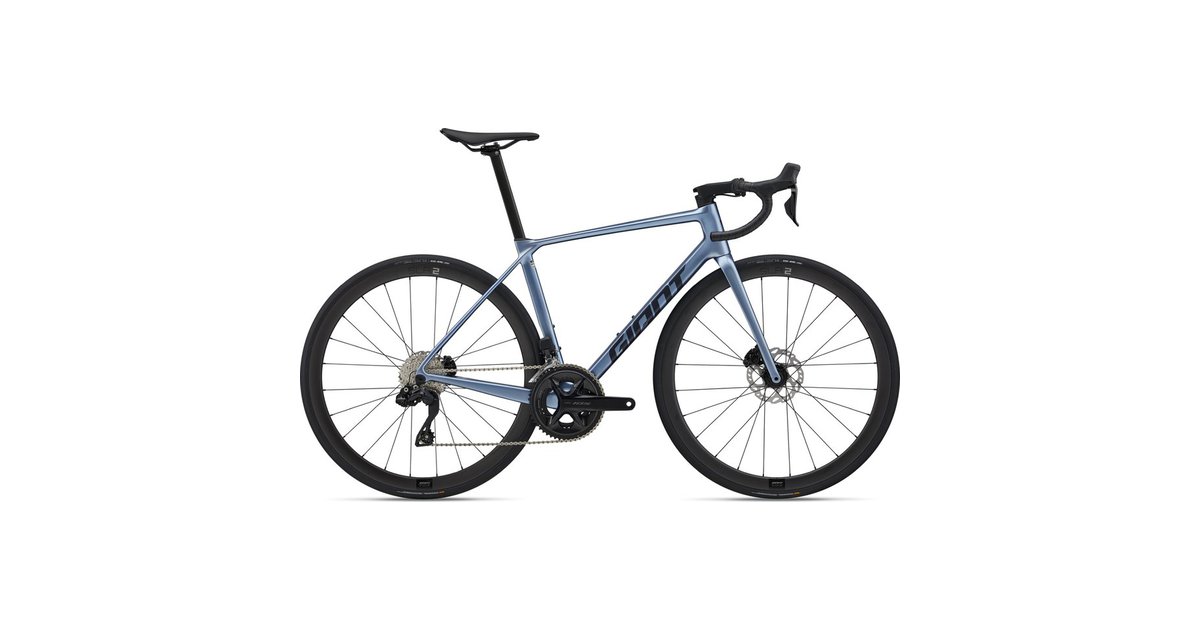 Giant TCR Advanced 0 v10.1 Rennrad Silber Modell 2025