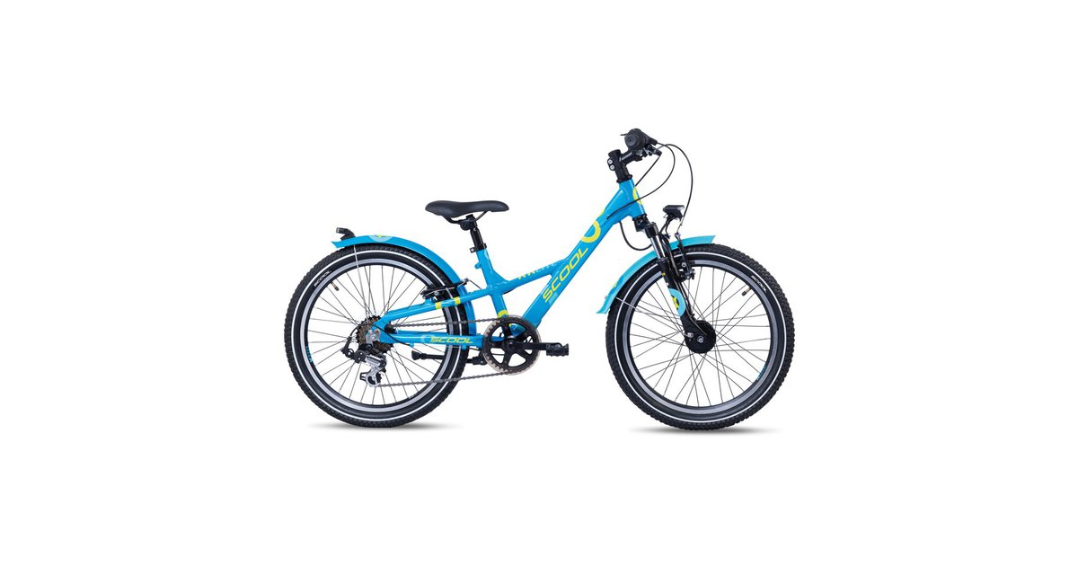 S'cool XXlite 20 7-Gang Kinderfahrrad Blau Modell 2025