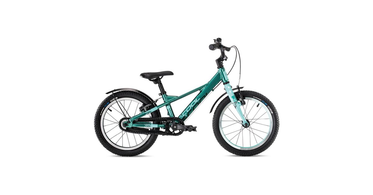 S'cool XXlite EVO 16 1-Gang Kinderfahrrad Grau Modell 2025