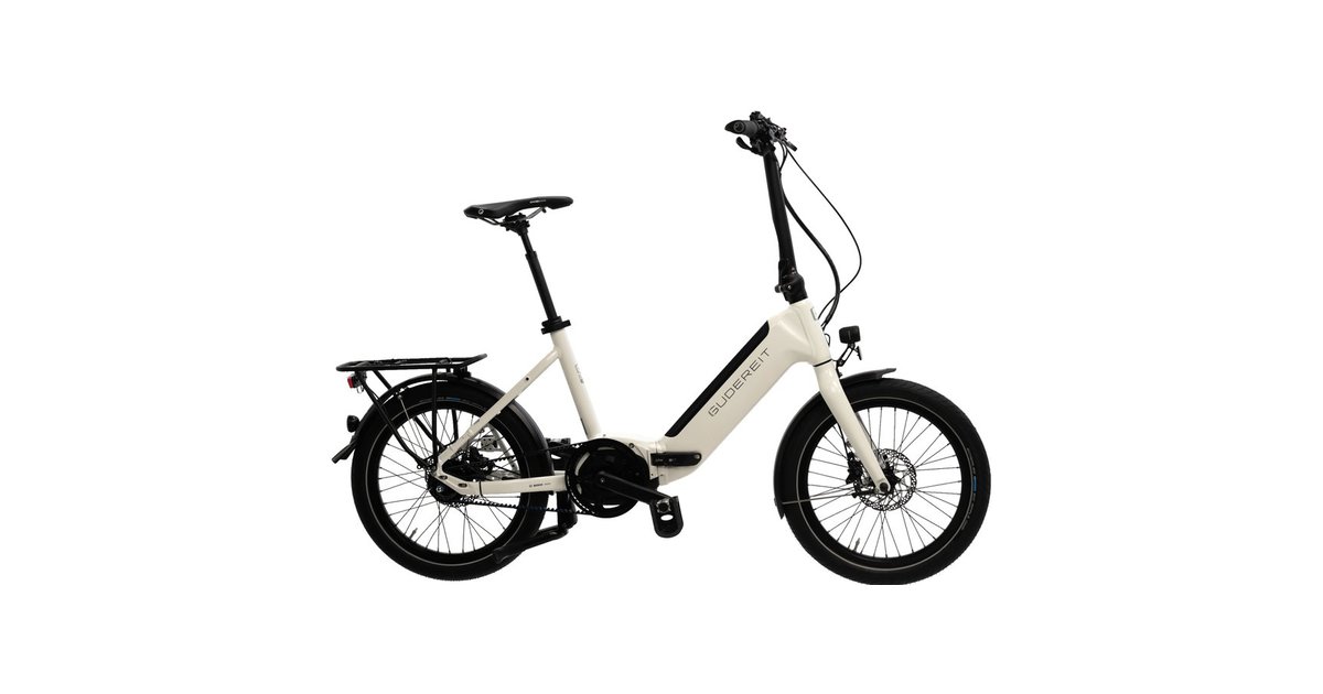 Gudereit EC-40 evo Foldo E-Bike Weiß Modell 2023
