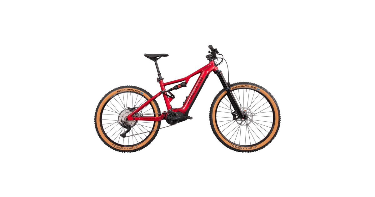 Hercules Nos FS 1.2 E-Bike Rot Modell Aktion