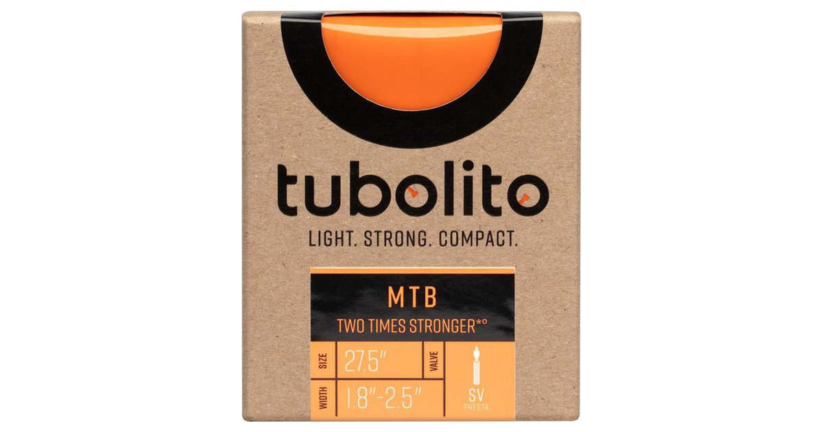 Tubolito Tubo-MTB 27,5x1,8-2,5 SV - 42 mm Orange Modell 2024
