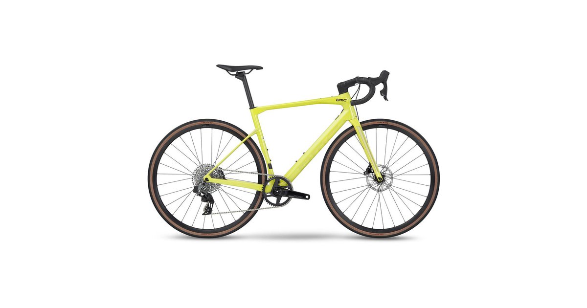 BMC Roadmachine X Two Rennrad Gelb Modell 2023