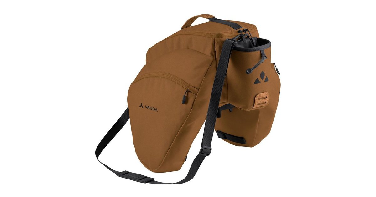 Vaude eSilkroad Plus - Gepäckträgertasche Braun Modell Aktion