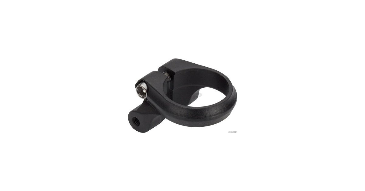 Dimension Seatpost Clamp with Rack Mounts - Black - 31.8