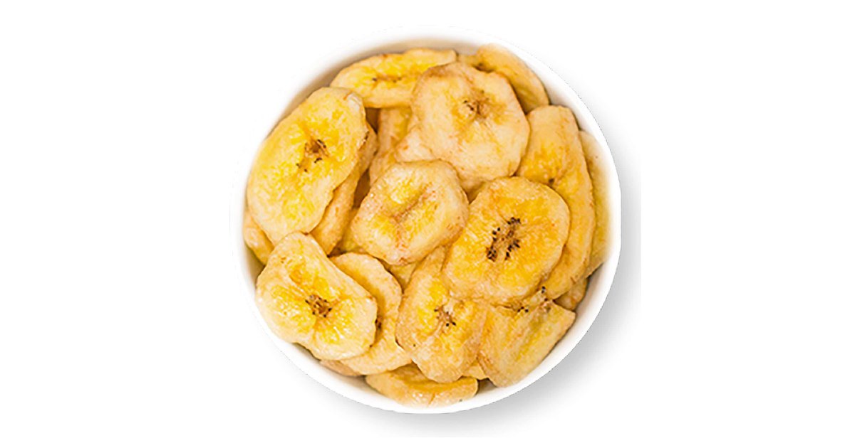 1001 Frucht - Bananenchips ohne Zuckerzusatz