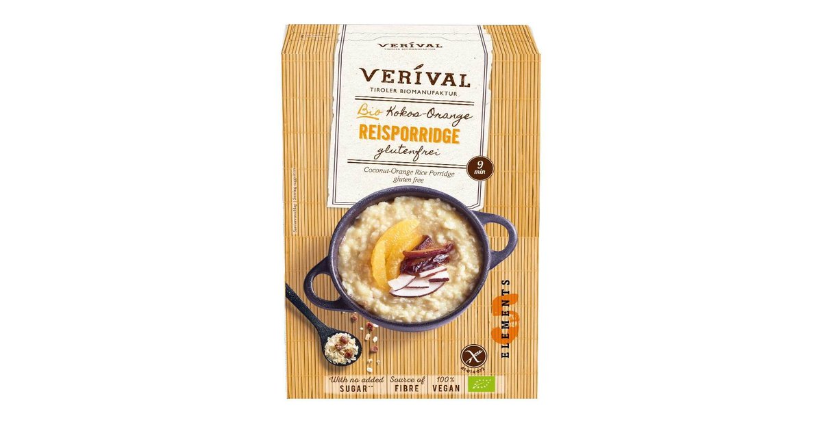 Verival Kokos Orange Reisporridge