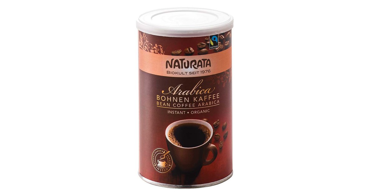 Naturata Bio Arabica Bohnenkaffee instant