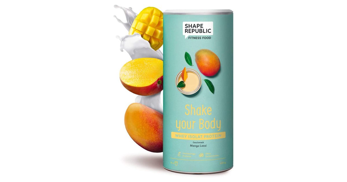 Shape Republic Whey Protein shake | Eiweißpulver zum nachhaltigen ...