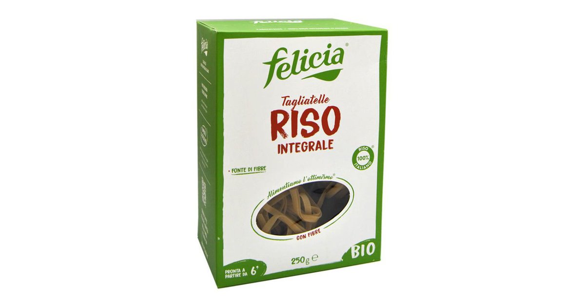Felicia Bio Tagliatelle Vollkornreis BIO